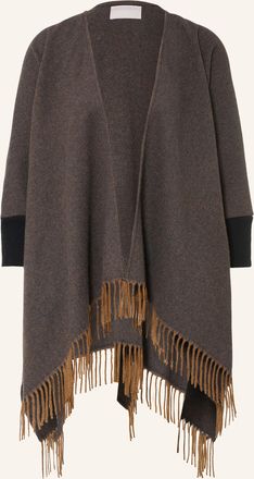 Hemisphere Hemisphere Cashmere-Cape braun
