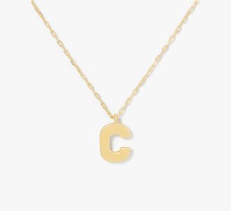 Kate Spade New York Kate Spade Fine Love Letter Anh&auml;nger Mit Initiale C