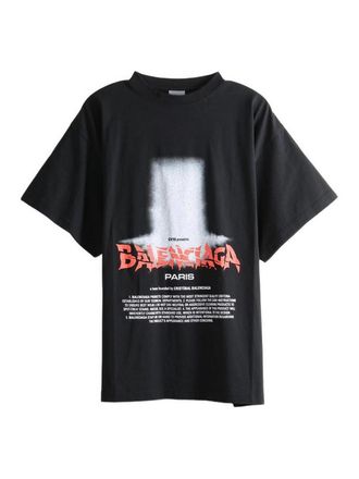 Balenciaga T-Shirt - Schwarz