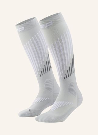 CEP Cep Laufsocken Knee High Touring Skiing Mit Kompression grau