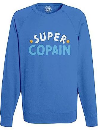 Fabulous Sweatshirt Homme Bleu Super Copain Meilleur Ami Enfant
