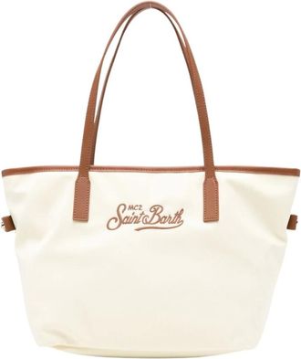 MC2 Saint Barth Femme, Sacs, Beige, Taille: ONE Size City Tote