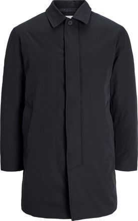 Jack & Jones JACK&JONES Herren Jprcccity Padded Mac Coat Mantel, Black, S
