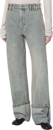 Entire studios Entire Studios, Femme, Jeans, Bleu, Taille: 38 FR Cuff Jean