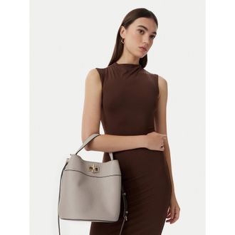 Furla Handtasche Furla Amelia M Bucket WB01953 HSF000 CN 4892S Beige