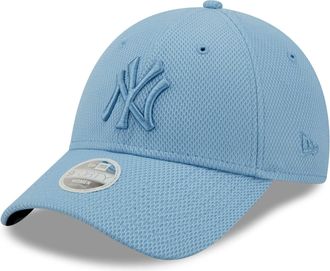 New Era New York Yankees MLB Basecap Fankappe Baseball Damen Frau Mädchen Diamond Era blau - One-Size