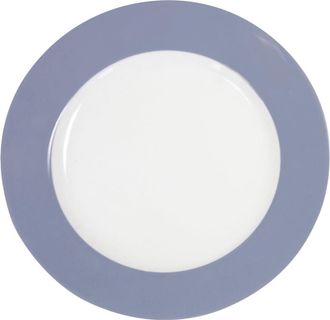 Kahla Pronto Colore Fr&uuml;hst&uuml;cksteller 20,5 cm stormy blue|blau-grauer Beilagenteller aus Porzellan