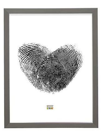 Deknudt Frames S41VK7 Bilderrahmen 40x60 Bilderrahmen Grau, Kunststoff schmal Kunststoff Fotokader