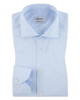 Stenstr&ouml;ms Unifarbenes Hemd mit New Kent Kragen, Super Slim in