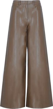 Norma Kamali Femme, Pantalons, Brun, Taille: 40 FR Elephant Pants