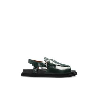 Marni Fussbett Sandale - - Shoes - Herren - Gr&uuml;n - 42 EU