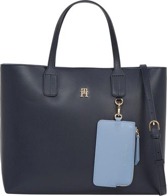 Tommy Hilfiger Femme, Sacs, Bleu, Taille: ONE Size Icon Satchel Tote