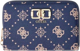 Guess Femme, Accessoires, Bleu, Taille: ONE Size Emelie Logo Slg Med