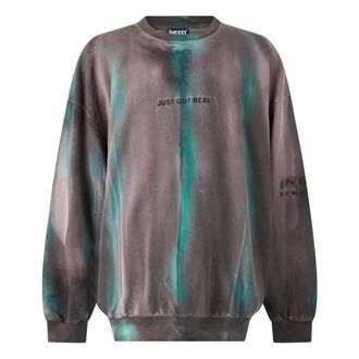 Diesel Besticktes Sweatshirt - - Sweatshirts & Hoodies - Herren - Mehrfarbig - XL