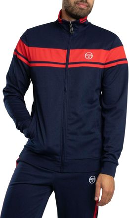 Sergio Tacchini Herren Damarindo Trainingsjacke, Maritime Blue/Adrenaline Rush, XXL