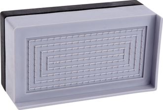 SOLUSTRE Kunststoff Möbelerhöhungsblock 4cm mit TPU Gummi rutschfest für Waschmaschine Kühlschrank Bettfüße Möbelzubehör