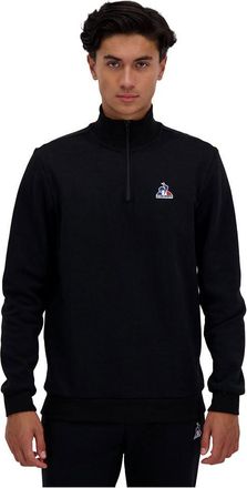 Le Coq Sportif Unisex ESS Halfzip N°1 M Pullover, Schwarz, X-Large