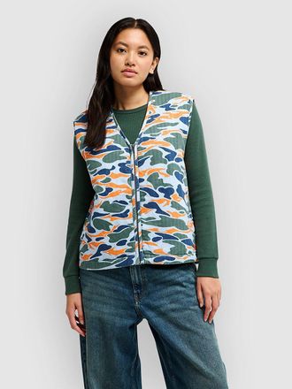 Quiksilver Inland Road Weste skyway garage camo