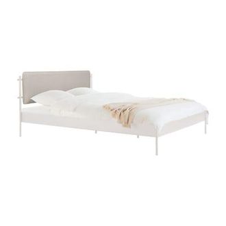 Noo.ma NOO. MA - Lit double Eton - Beige - Mousse - Designer noo. ma team