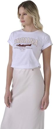 Kocca Femme, Tops, Blanc, Taille: 44 FR Indiana T-shirt