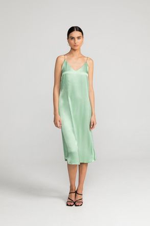 Lovjoi Damen vegan Kleid Elanie Mild Gr&uuml;n