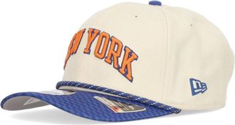 New Era unisex, Accessoires, Beige, Taille: ONE Size Casquette &agrave; Visi&egrave;re Plate