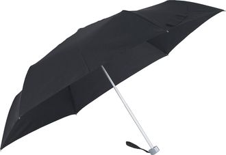 Samsonite Rain Pro 3 Section Manual Flat Regenschirm 24 cm, Black