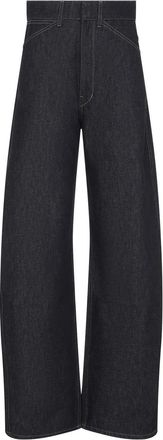 Christophe Lemaire Casual Hose - Dunkles Jeansblau