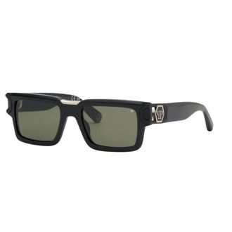 Philipp Plein Lunettes de soleil Spp206M - Homme - Accessoires - Noir - Taille: 54 MM