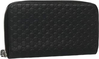 Gucci Pre-owned Cuir petite-maroquinerie - Femme - Pre-owned - Noir - Taille: ONE Size