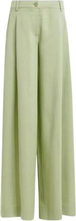 Essentiel Femme, Pantalons, Vert, Taille: 36 FR Justicia Pantalons