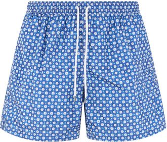 Fedeli Homme, Maillots de bain, Bleu, Taille: S Madeira Swim Shorts