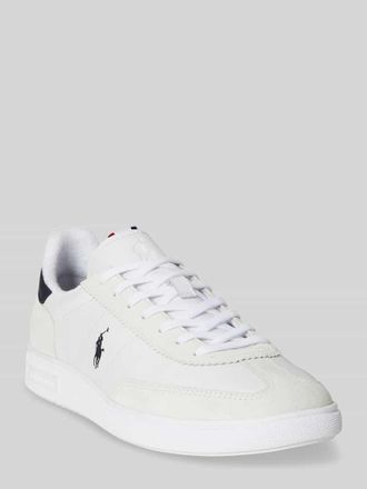 Polo Ralph Lauren Low Top Sneaker aus echtem Leder