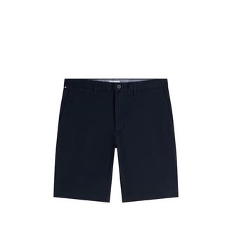 Tommy Hilfiger Bermuda chino &agrave; logo en coton m&eacute;lang&eacute;