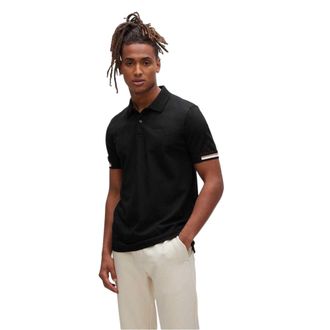 HUGO BOSS Parlay 147 Poloshirt f&uuml;r Herren (Schwarz)