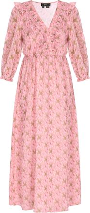 Faina Kleid Frauen rosa mehrfarbig