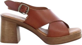 Hee Femme, Chaussures, Brun, Taille: 36 EU 26542 Sandales &agrave; talons hauts