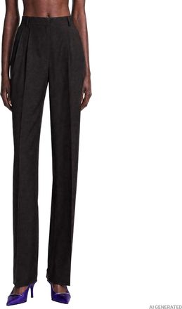 Tom Ford Light Virgin Wool Tailored Trousers