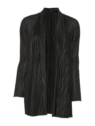 Pleats Please Issey Miyake Cardigan - Noir