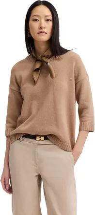 Bugatti Damen Pullover Rundhals W9104-85280 Kaschmir-Woll-Mix, Pull-on, weich & stilvoll