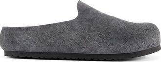 Birkenstock Mules Amsterdam Wrapped en cuir daim