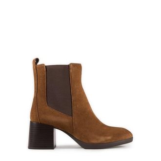Geox Bottines en cuir m&eacute;lang&eacute;