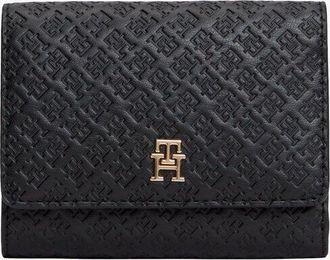 Tommy Hilfiger Portefeuille &agrave; trois volets monogramme