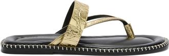 Dries Van Noten Femme, Chaussures, Jaune, Taille: 40 EU Q.0105 Sandale en cuir