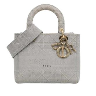 Dior Pre-owned Lady D-Lite Handtasche - - Pre-owned - Damen - Grau - ONE SIZE