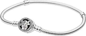 Pandora Florecer Po&eacute;tico Armband - - Accessories - Damen - Grau - ONE SIZE