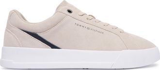Tommy Hilfiger Sneakers Tommy Hilfiger Th Court Premium Suede FM0FM05880 Hellbeige