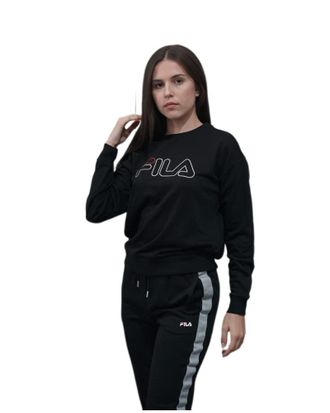 Fila Damen SITGES Sweatshirt, Black, XS