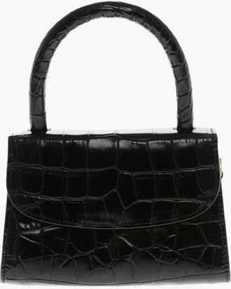 by FAR Crocodile Effect Leather FLAX CIRCULAR Mini Bag size Unica