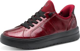 Jana Damen 8-23764-45 Sneaker, Vino Patent, 37 EU